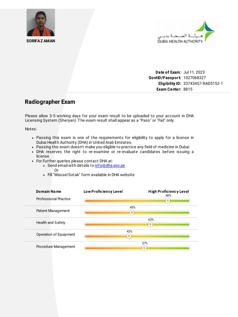 Prometric - Report View | PDF