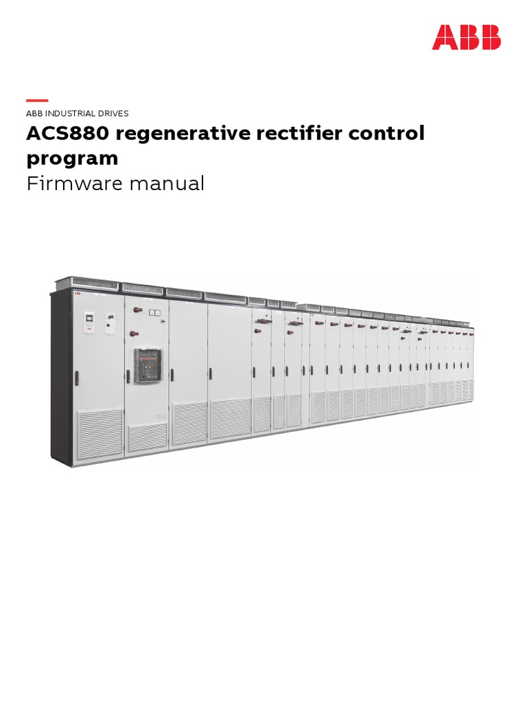 ABB ACS880 Regenerative Rectifier CTRL PRG FW C A4 | PDF | Rectifier ...