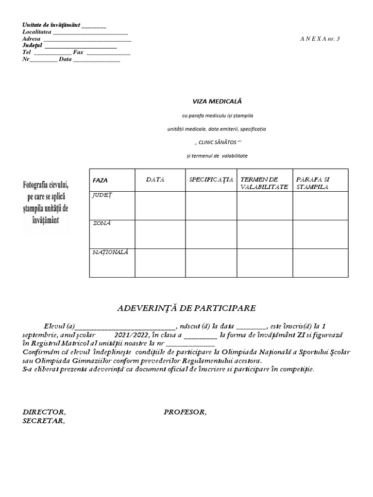 Anexa 1 3 ONSS 2021 | PDF