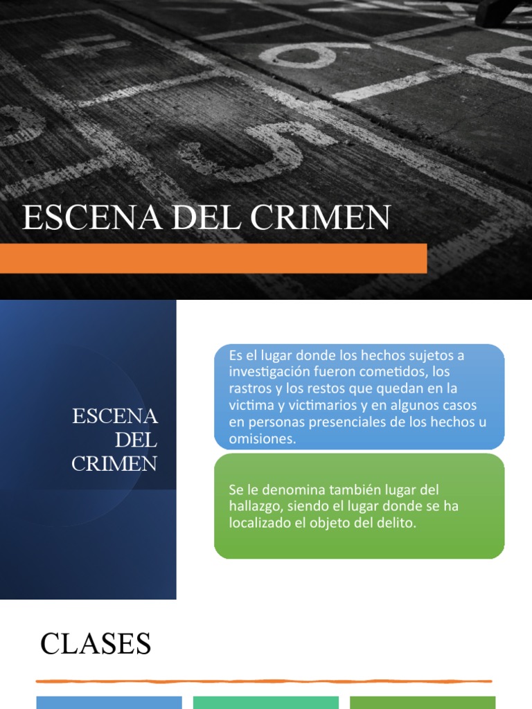 Escena Del Crimen | PDF | Jurisprudencia médica