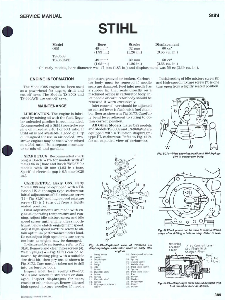 08s Service | PDF | Piston | Ignition System