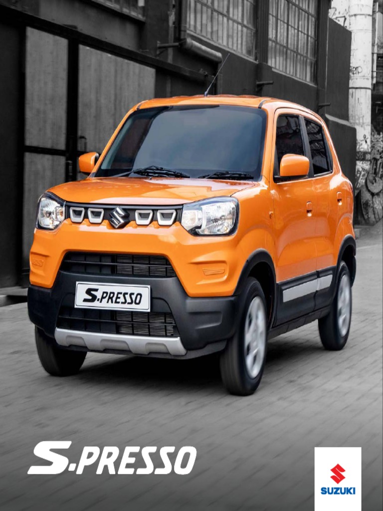 S Presso | Download Free PDF | Anti Lock Braking System | Seat Belt