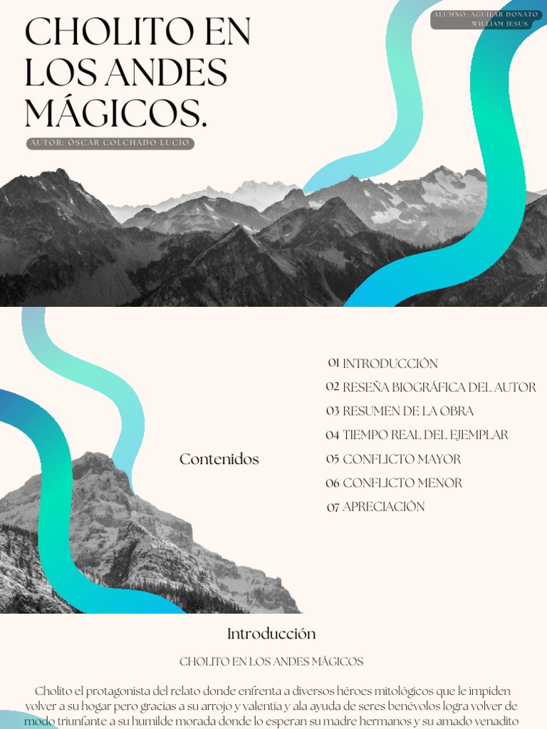 Cholito en los Andes Mágicos: Resumen y Análisis | PDF | Perú