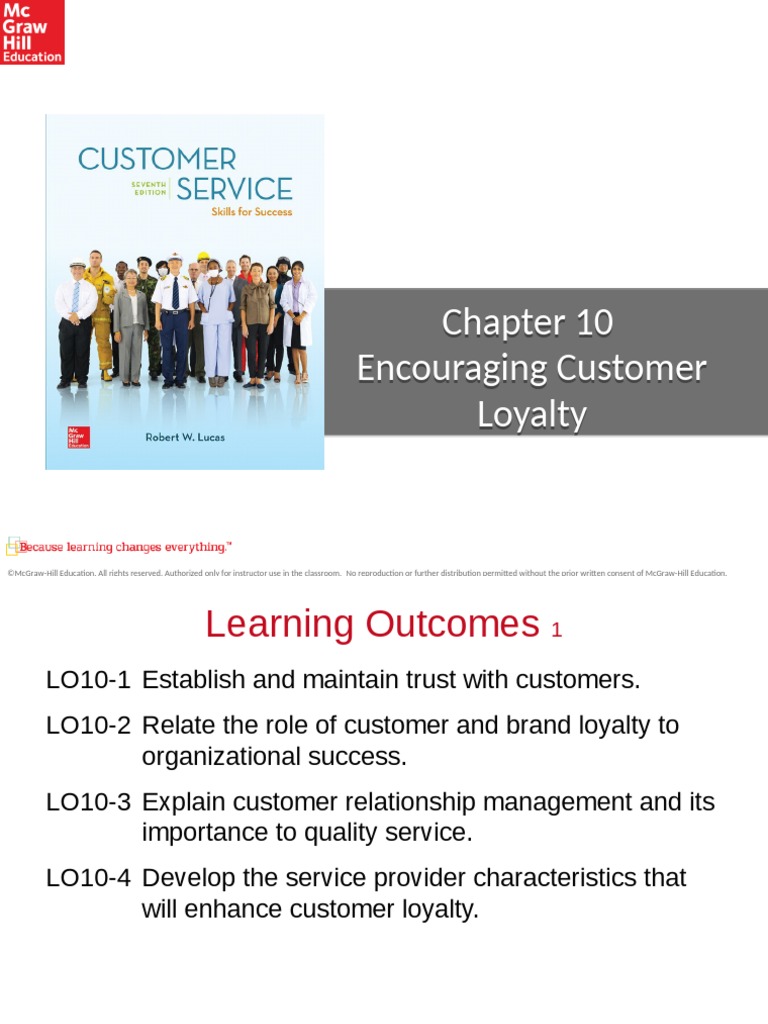 Chapter 10 CS | PDF | Customer Relationship Management | Customer