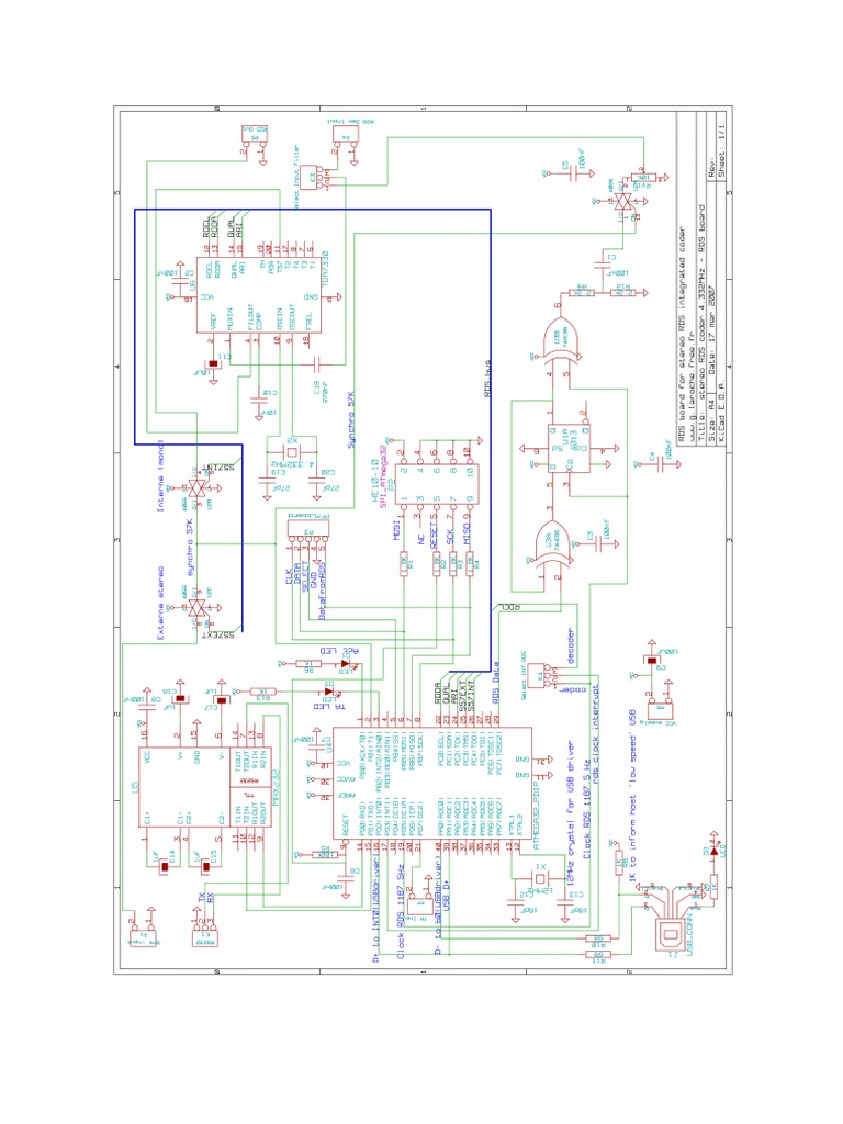 RDS ATmega32 Diagram pcb2 | PDF