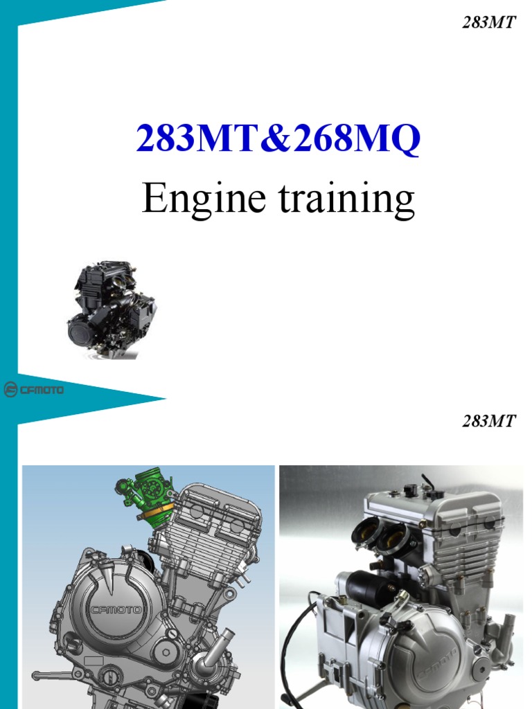 CF Moto MT650 Engine Manual | PDF | Piston | Manufactured Goods