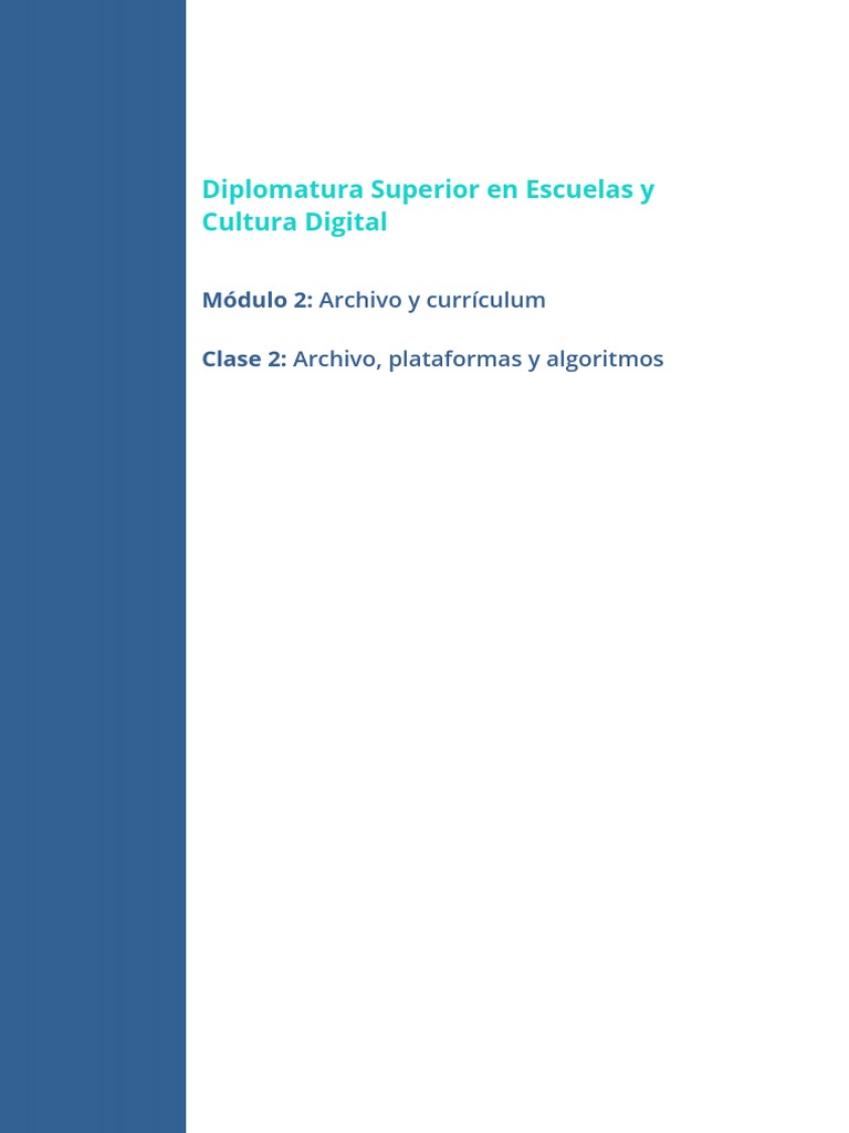 Módulo 2 - Clase 2 | PDF