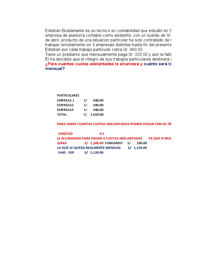 Matematica Comercial | PDF