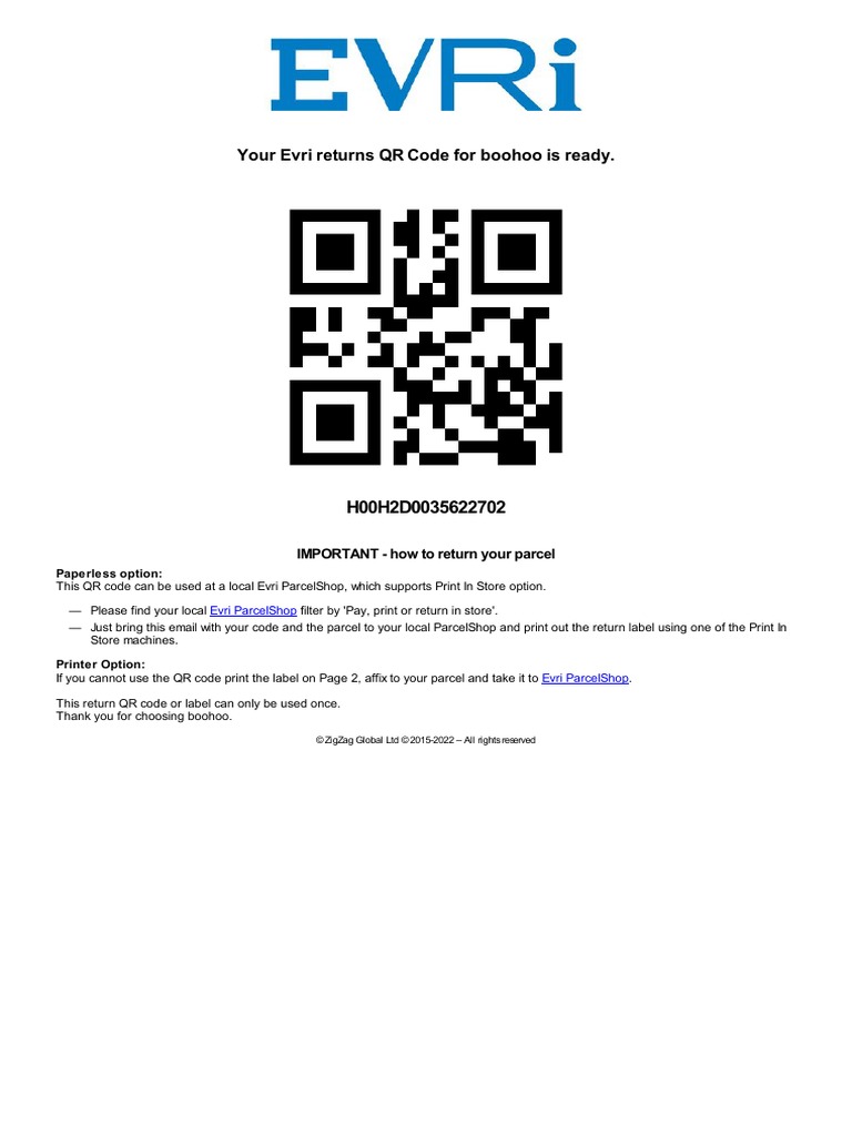 Boohoo Return | Download Free PDF | Computing | Software