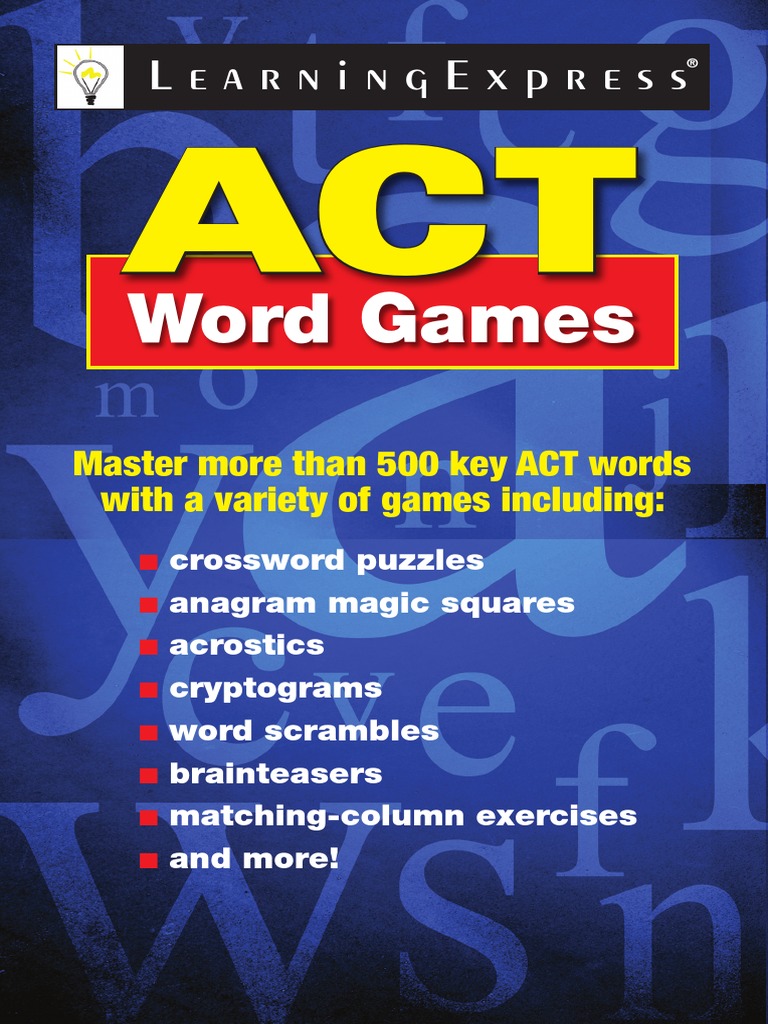 ACT Word Games | Download Free PDF | Act (Test)