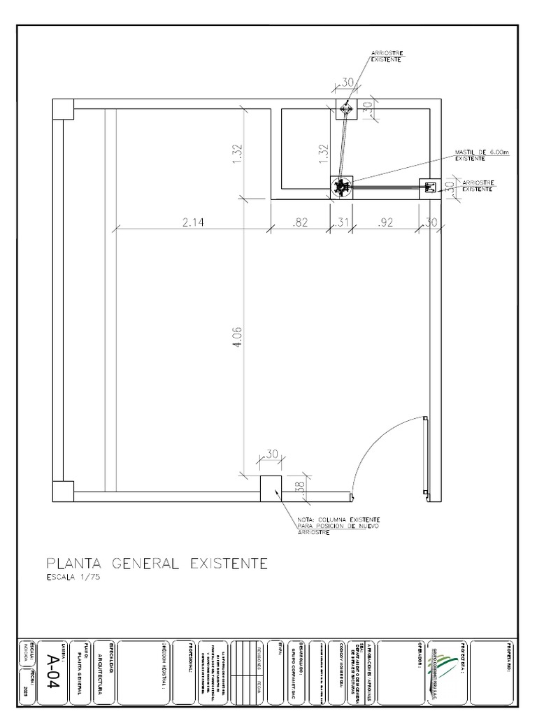 Plano de Planta General 2023 | PDF | Tecnología