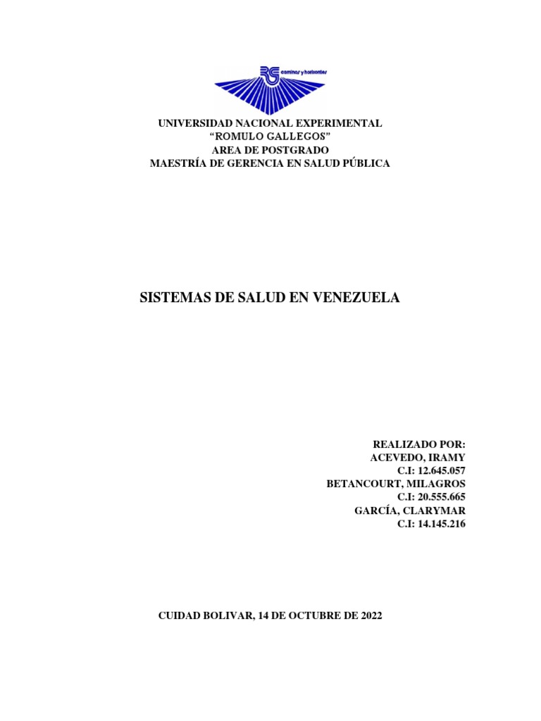 Sistemas de Salud en Venezuela | PDF | Venezuela | Hospital