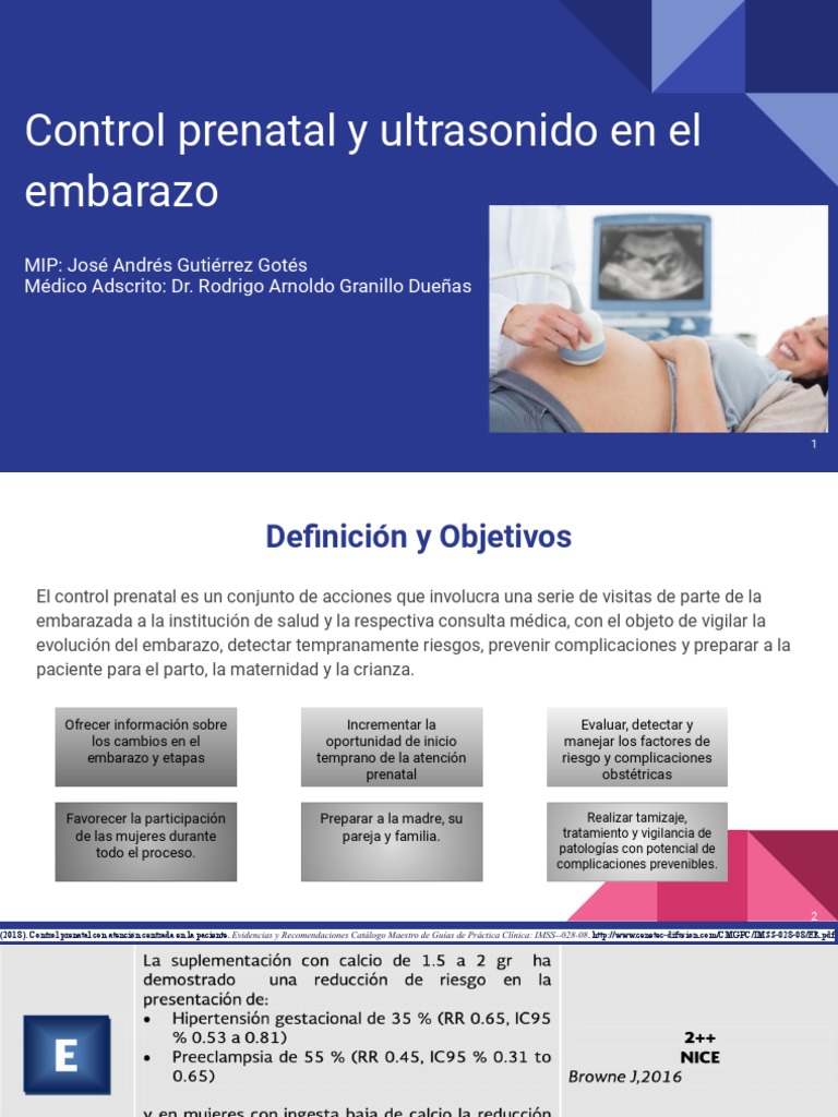 Control Prenatal y Ultrasonido en El Embarazo | PDF | Salud y bienestar