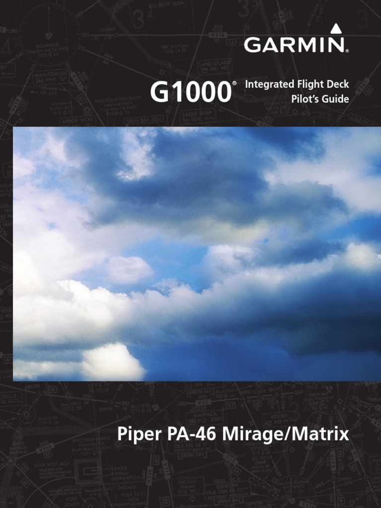 Garmin G1000 PA-46 Matrix | PDF | Avionics | Aviation