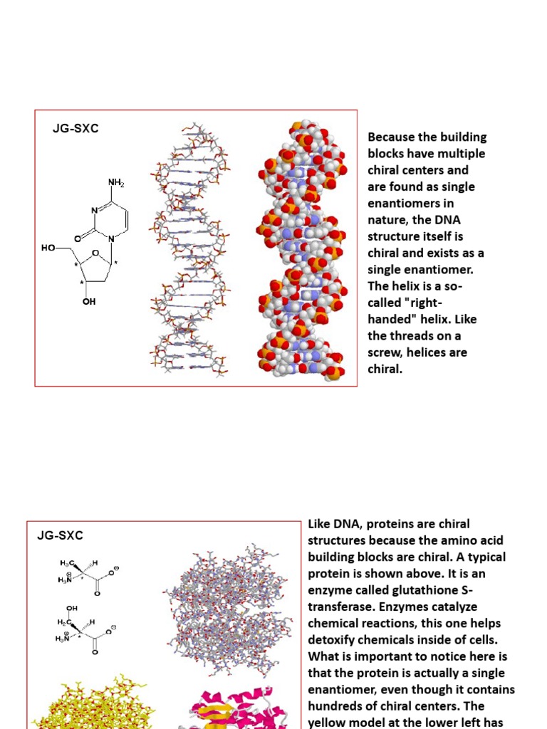 Stereochemistry of Biomolecules UG Sem5 | PDF | Chirality (Chemistry ...