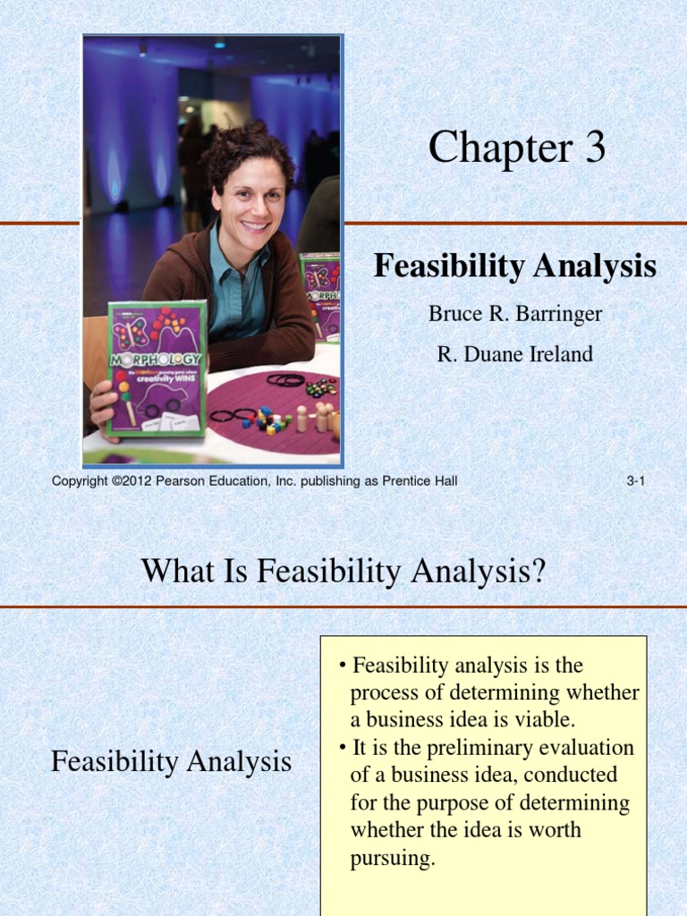 Barringer - Chapter 3 - Feasibility Analysis | PDF | Startup Company | Small Business ...