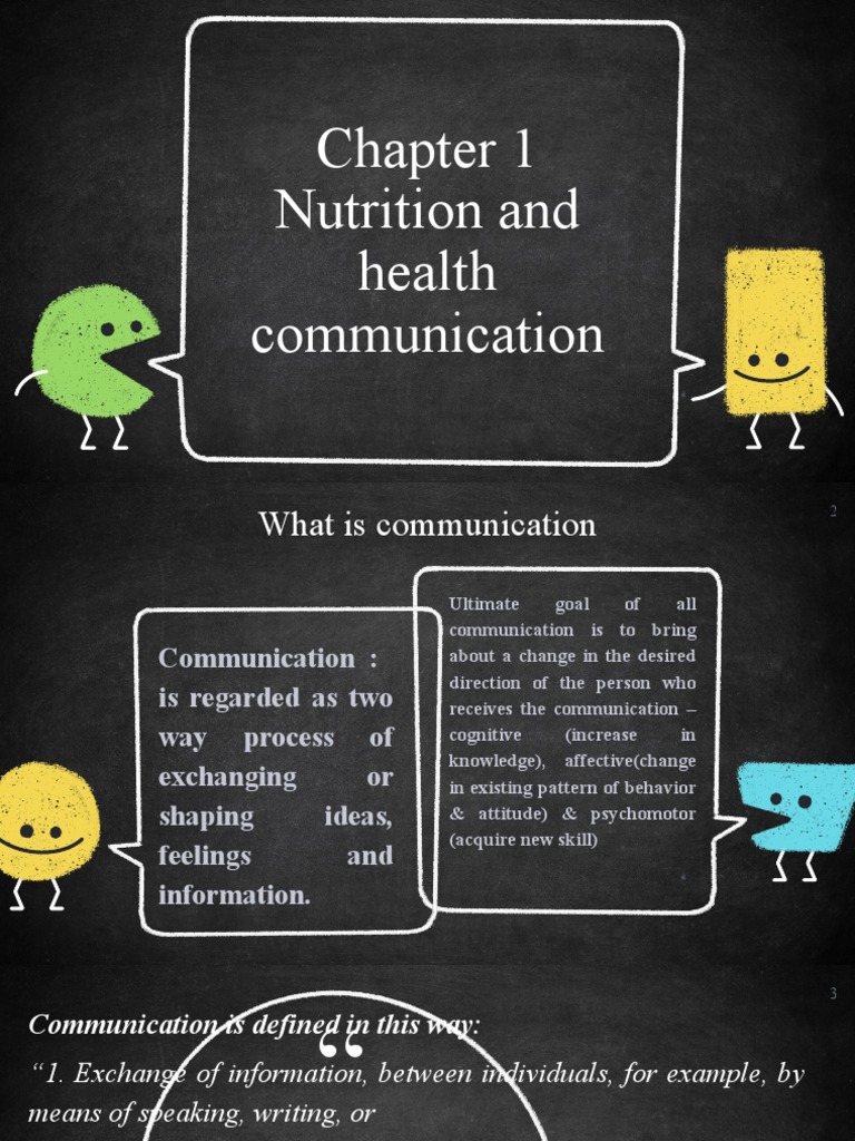 Chapter 1 Introduction To Health Communication | PDF | Communication ...