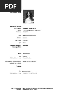 Resume Format Modele Cv Shqip Portfolio/static/Blue.html At Master