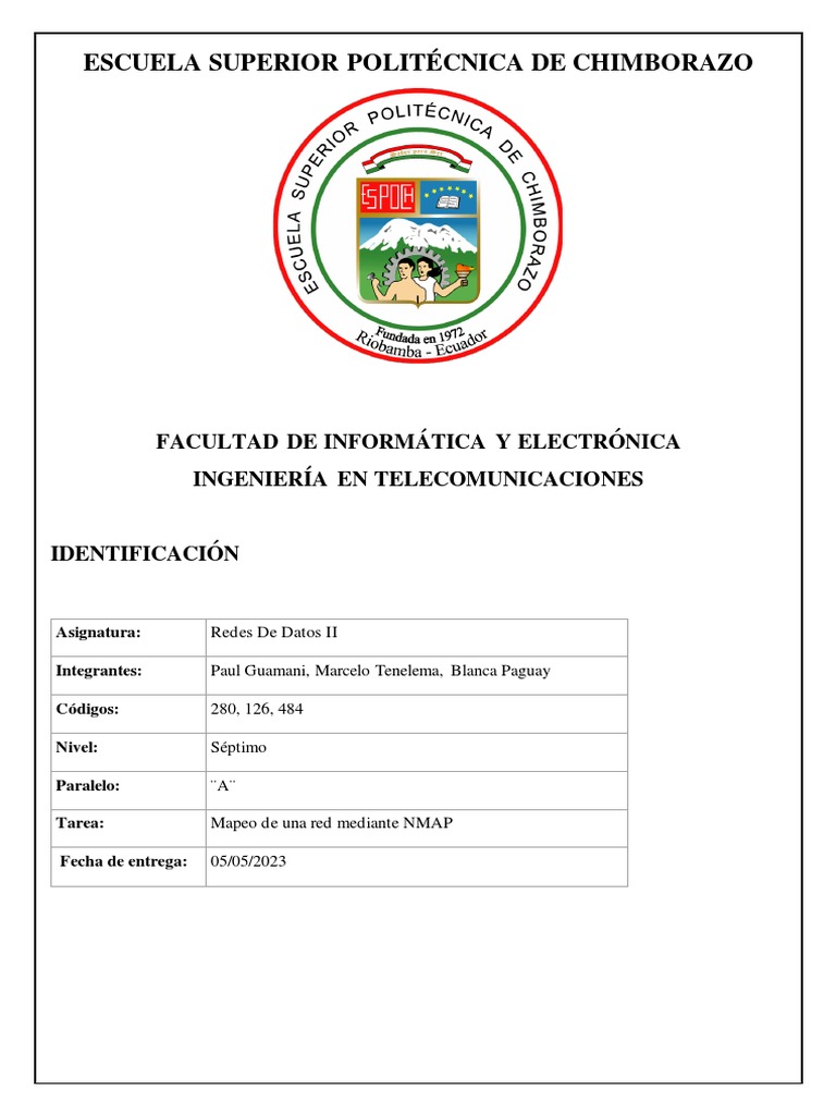 Proyecto - Redes II | PDF | Dirección IP | Red de computadoras