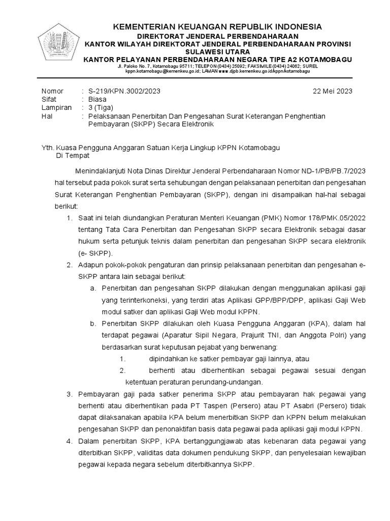 SKPP Elektronik Pelaksanaan Penerbitan Dan Pengesahan | PDF