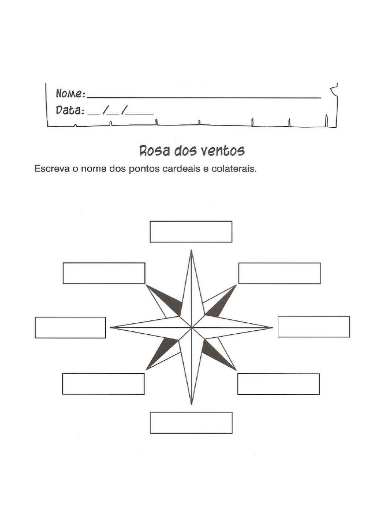Pontos Cardeais e Colaterais 62 e 63 | PDF