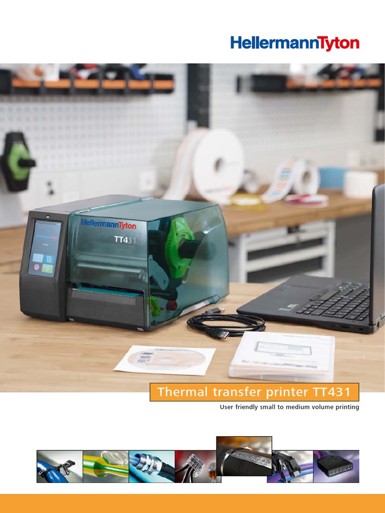Hellerman Tyton TT431 | PDF | Printer (Computing) | Software