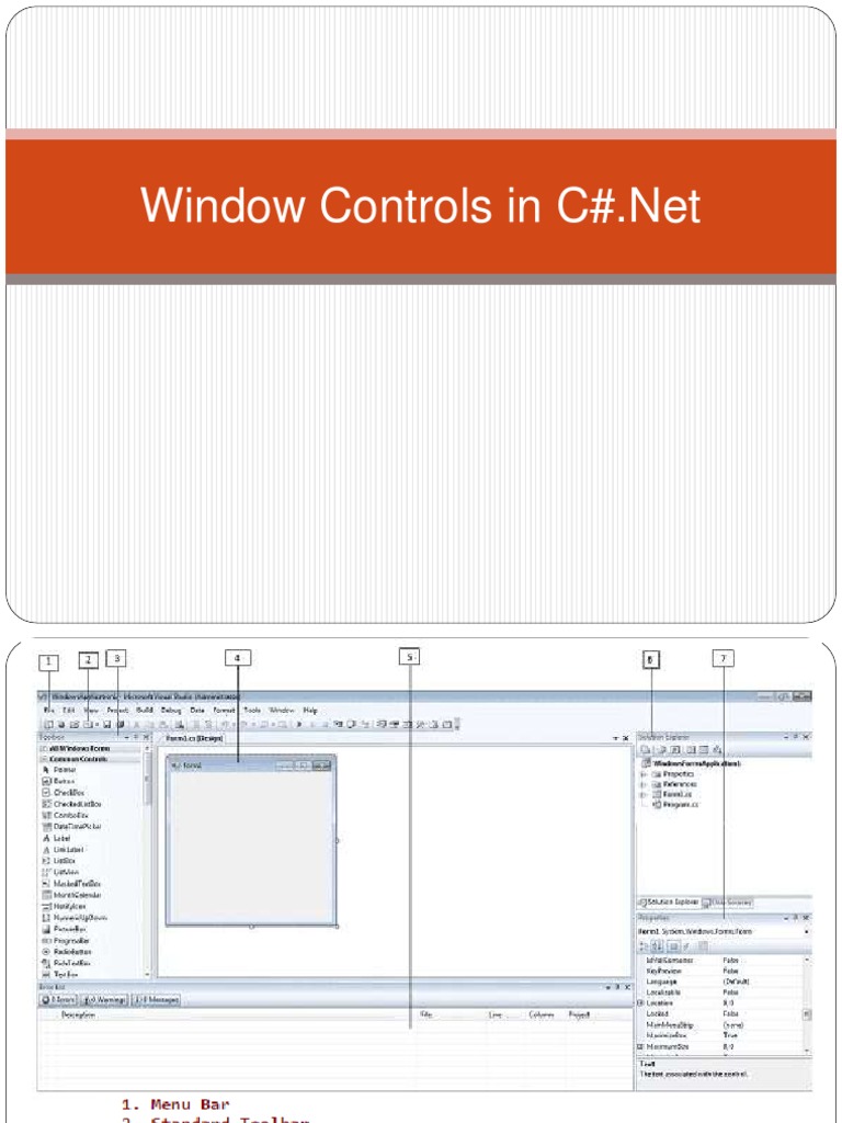 Windows Forms Controls | PDF | Button (Computing) | Computer File