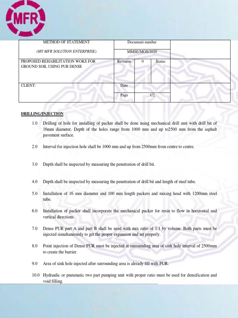 Mos Pu Foam Complete | PDF | Polyurethane | Building Materials