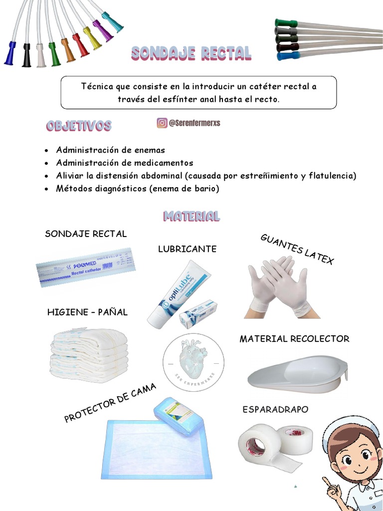 Materiales para Sondaje Vesical y Rectal | PDF