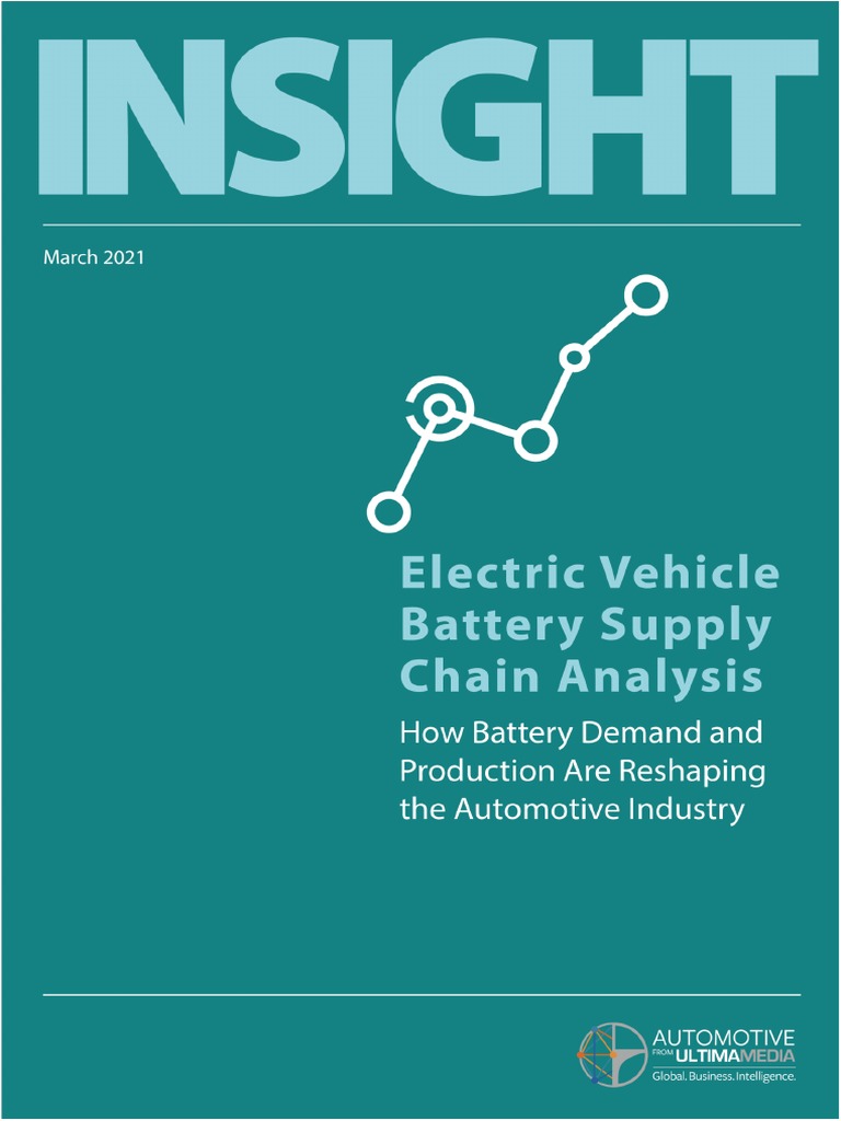 Automotive Battery Supply Chain Analysis 2021 Final - Abb - Ams ...