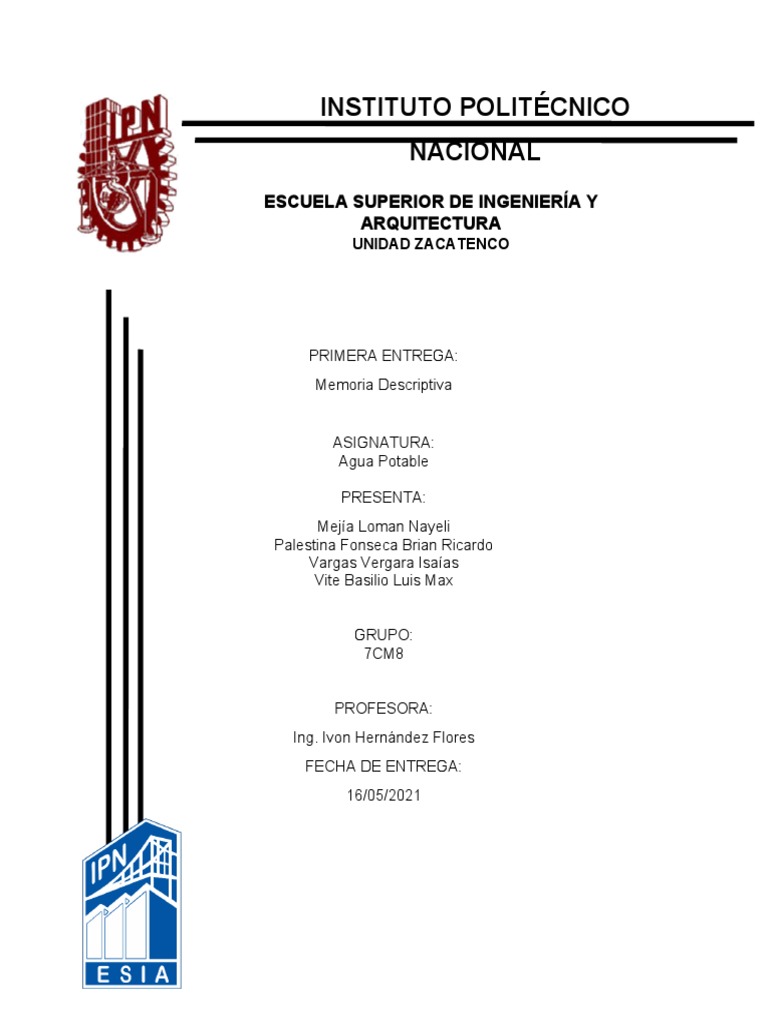 Memoria de Cálculo | PDF | Tubería (transporte de fluidos) | Líquidos