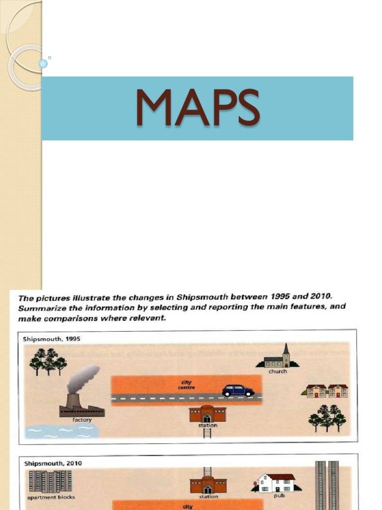 Describing A Map - Past-Past, Past - Present 1 | PDF | Buildings And Structures