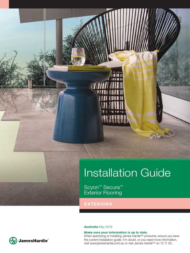 Secura Exterior Flooring Installation Guide May2019 Rev1 | PDF ...