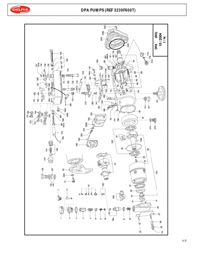 3239F600T Parts List | PDF | Pump | Propulsion