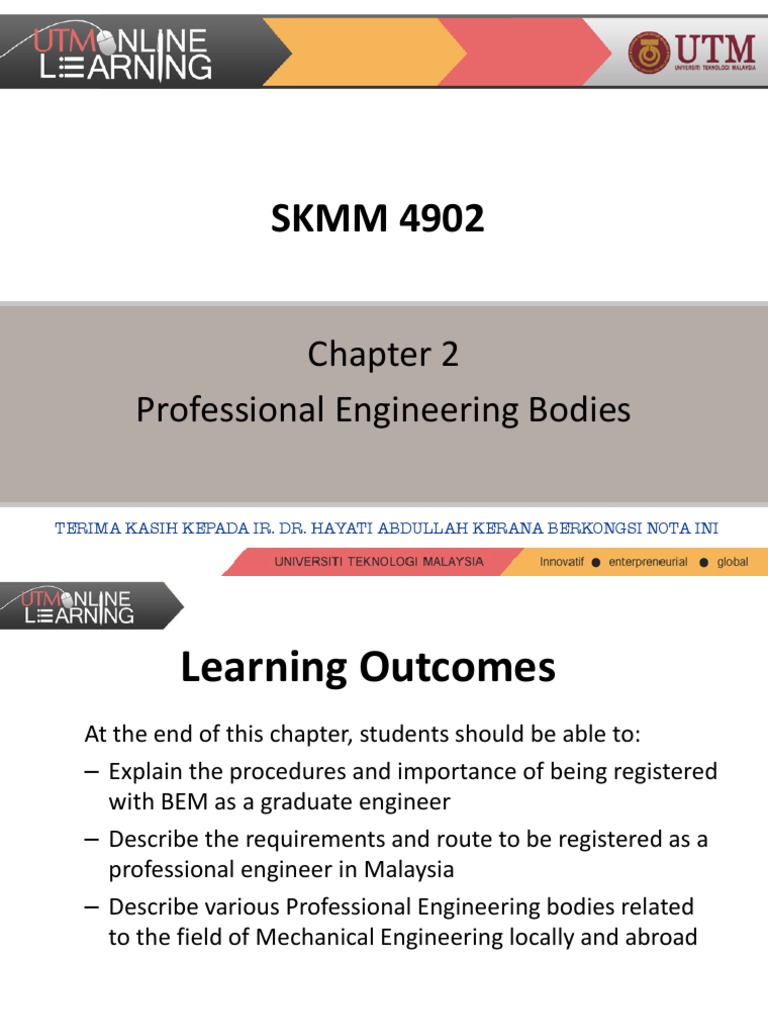 Lecture 2 Professional Bodies Extra | PDF | Engineer | Essays