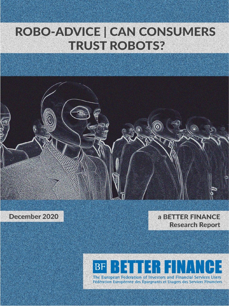 Robo Advice Report 2020 25012021 | PDF | Investing | Financial Adviser
