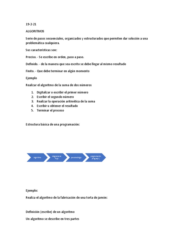 Algoritmo Diagrama de Flujo Pseudocódigo Programación (Lenguaje) | PDF