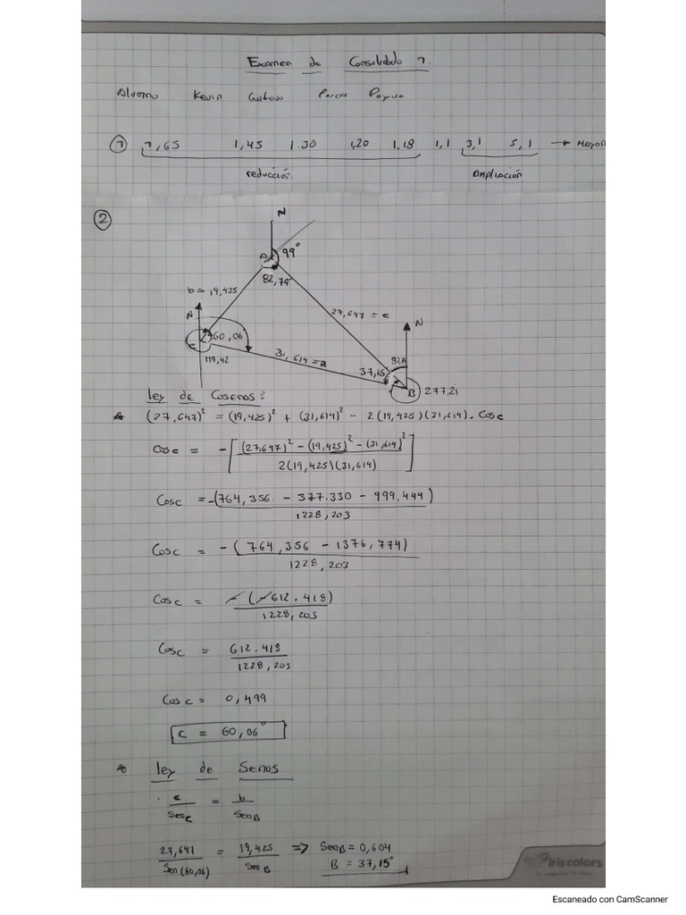 Examnen Consolidado 1 Gustavo Payva | PDF