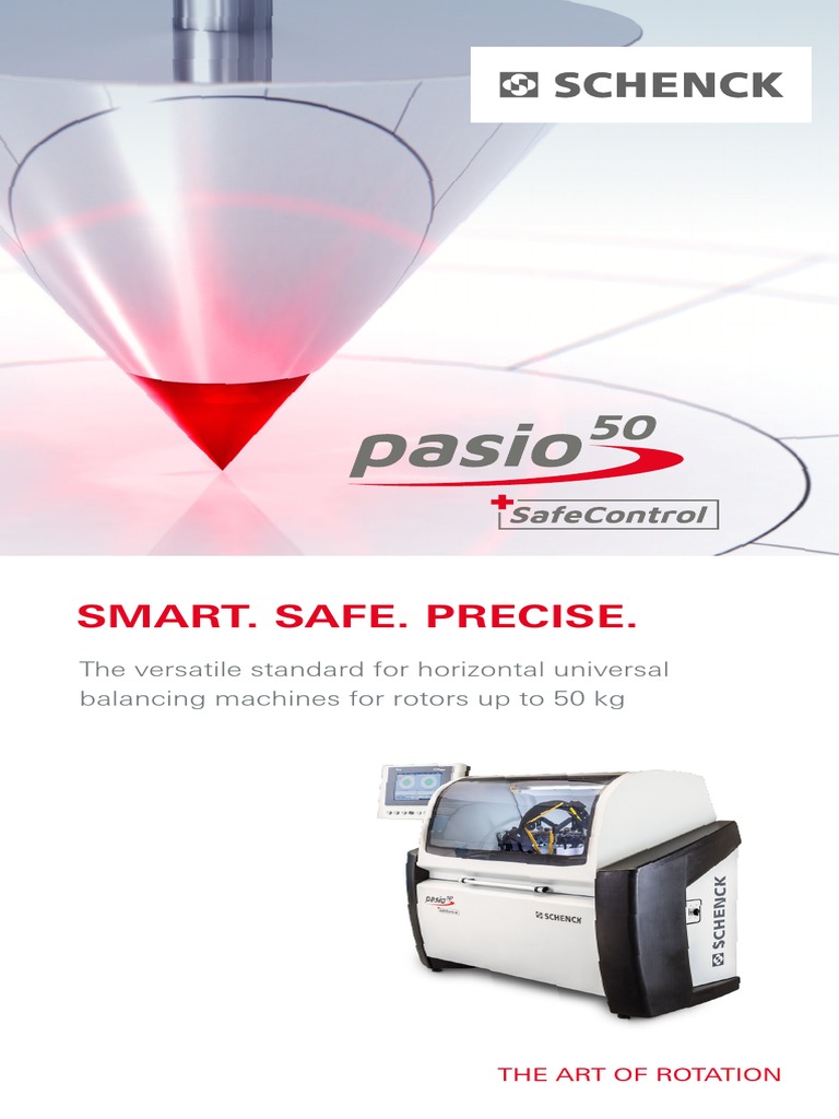 RM1038-2e Horizontal Universal Balancing Machines Pasio 50 | PDF ...