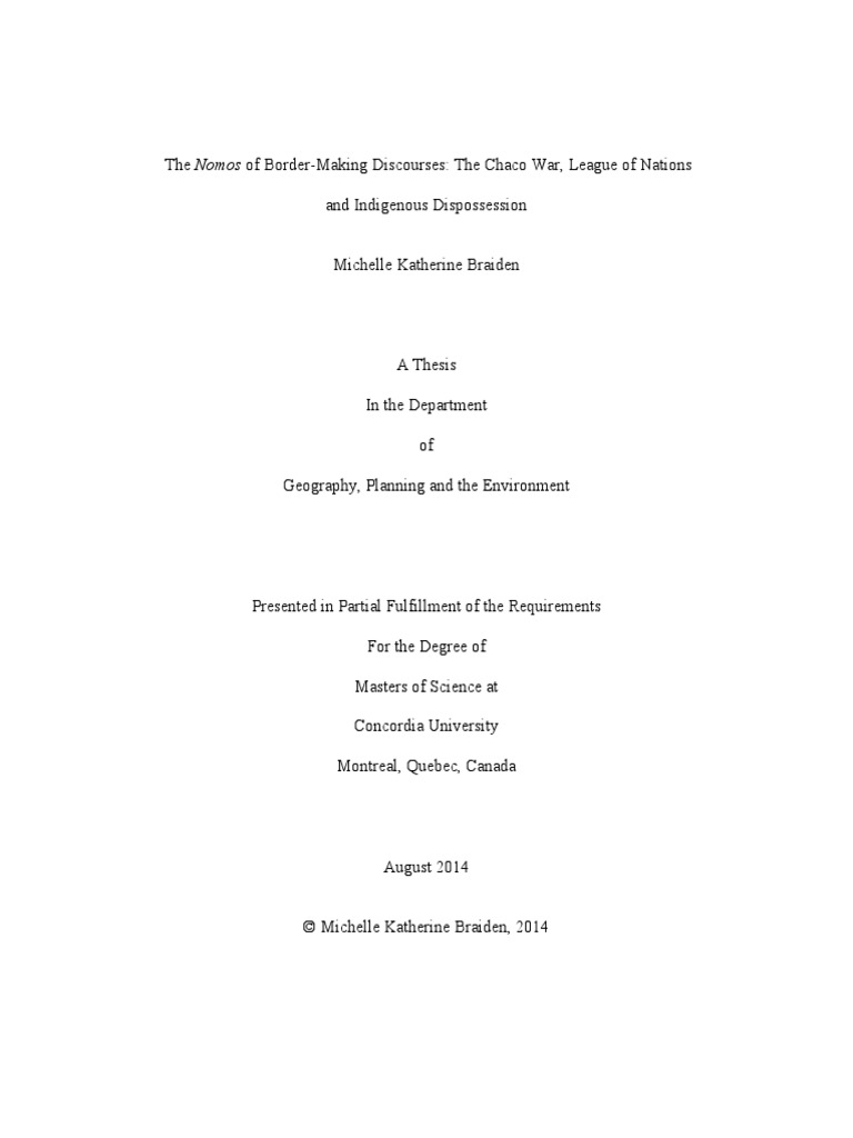 Chaco War and Indigenous Dispossession | PDF | International Relations