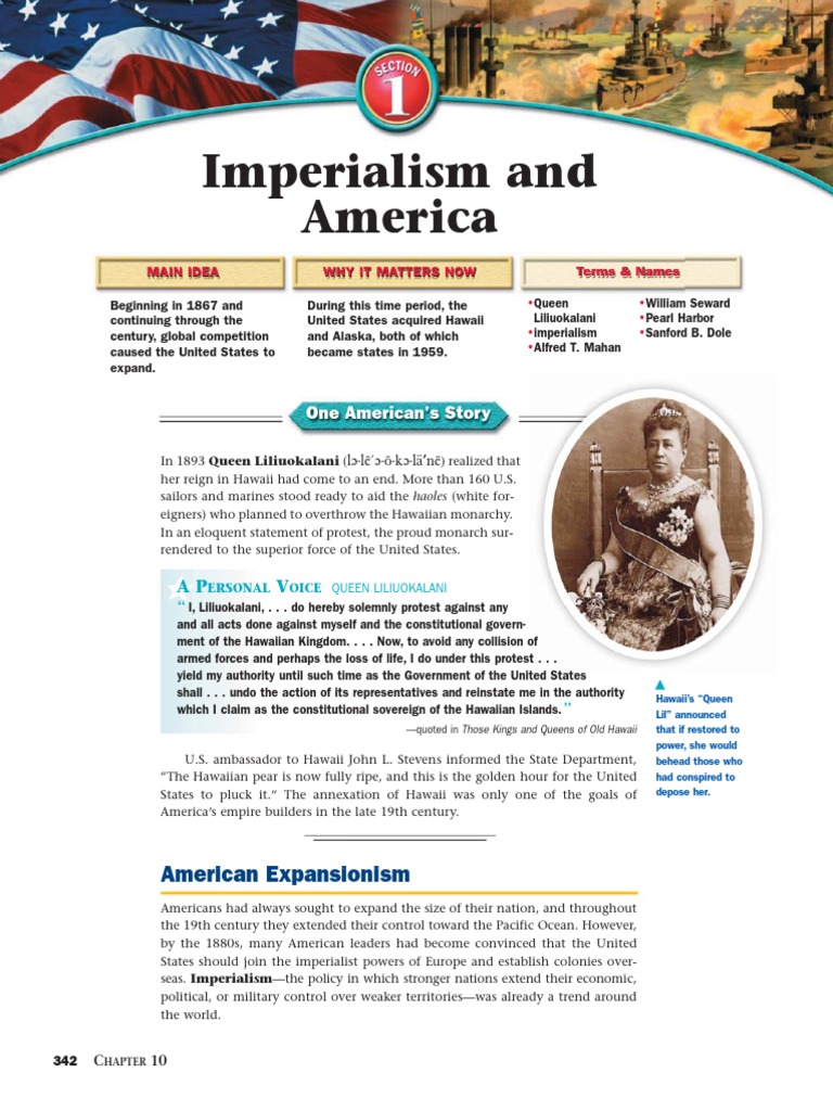 Nort Lect 28 America Claims An Empire, 1890-1920 | PDF | Cuba | Spanish ...