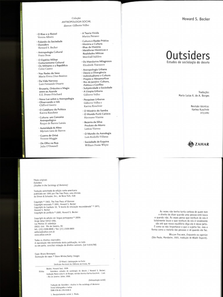 Becker - Outsiders - Cap - 1 | PDF