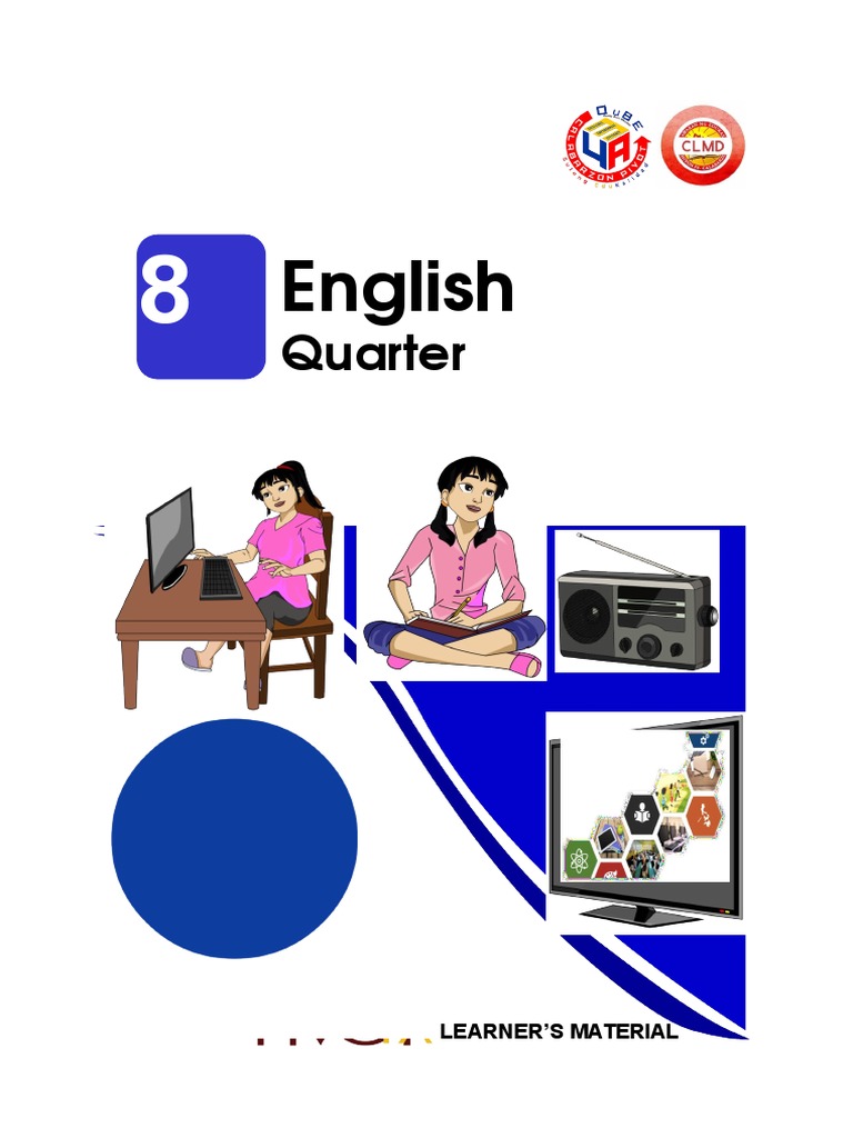 CLMD4A - EnglishG8 QUARTER 1 Converted 1 | PDF | Learning | Teachers