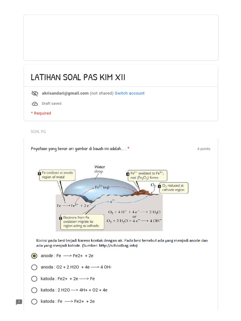 Latsol PAS KIMIA Pipit | PDF