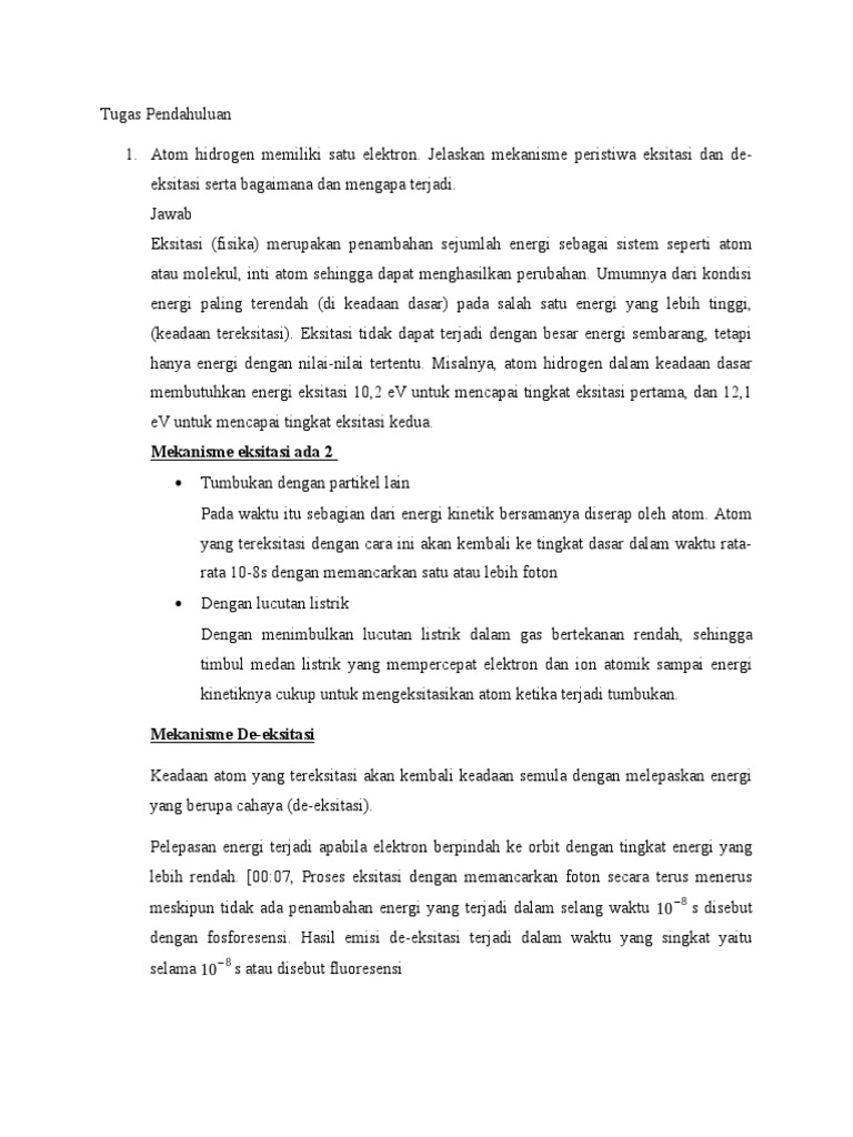 Tugas Pendahuluan Modul 1 | PDF