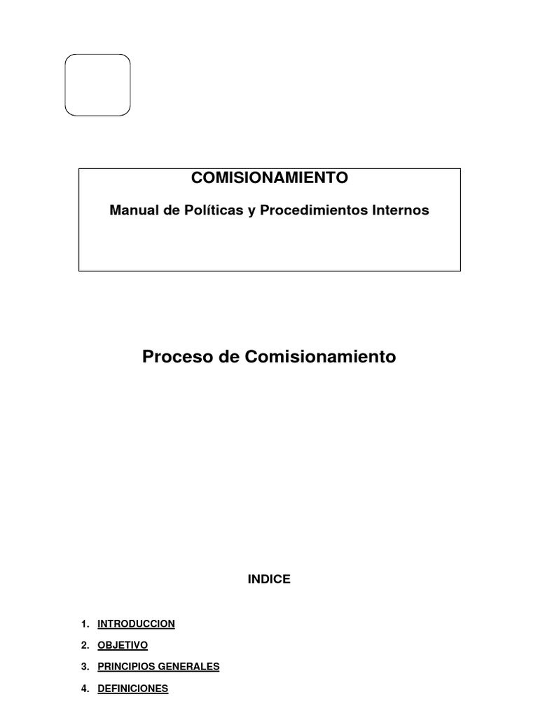 Procedimientos de Precom Com y Puesta en Marcha 1663019994 | PDF ...