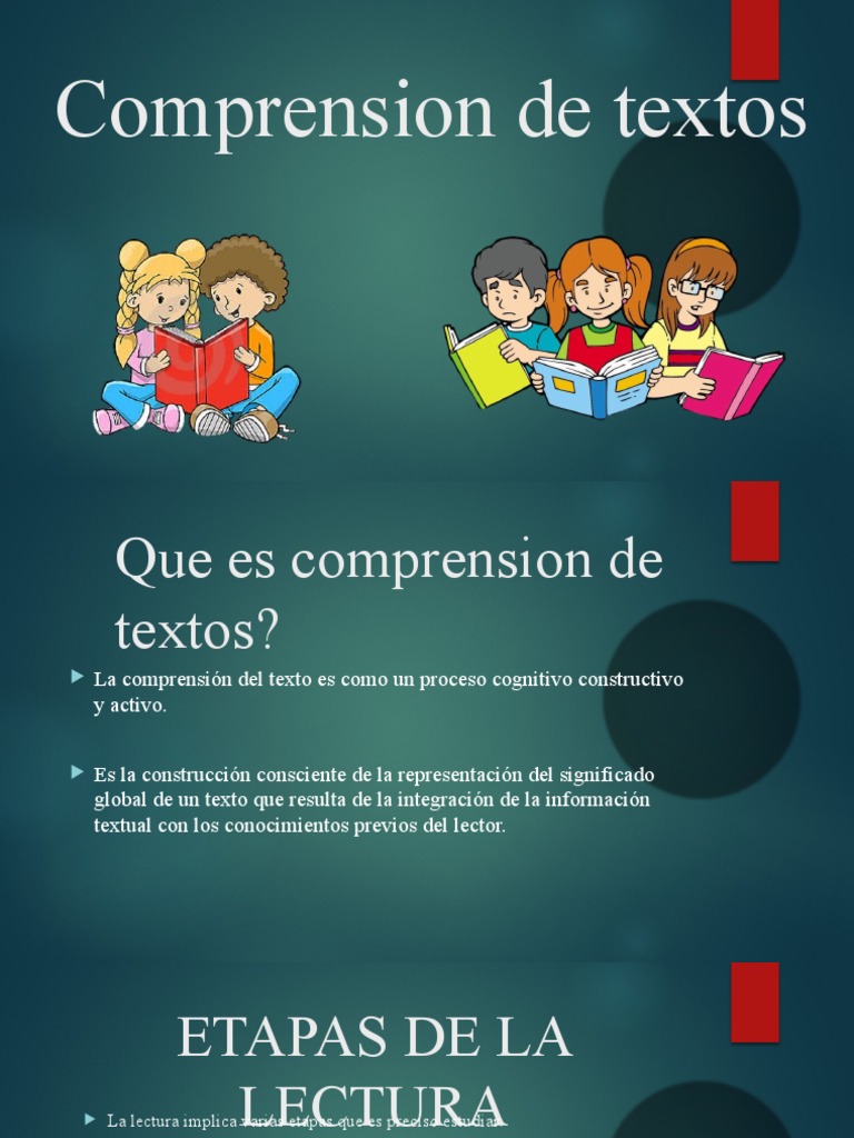 Comprension de Textos | PDF