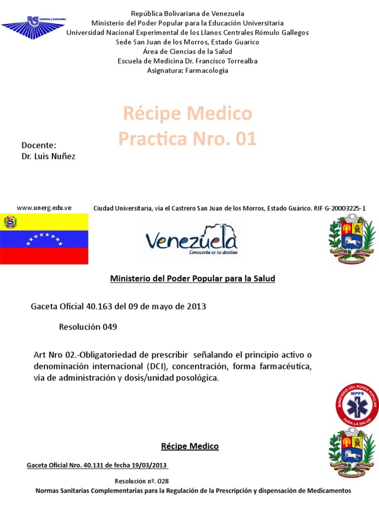 Recipe Medico | PDF