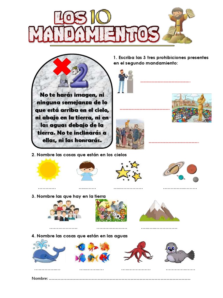 Segundo Mandamiento | PDF