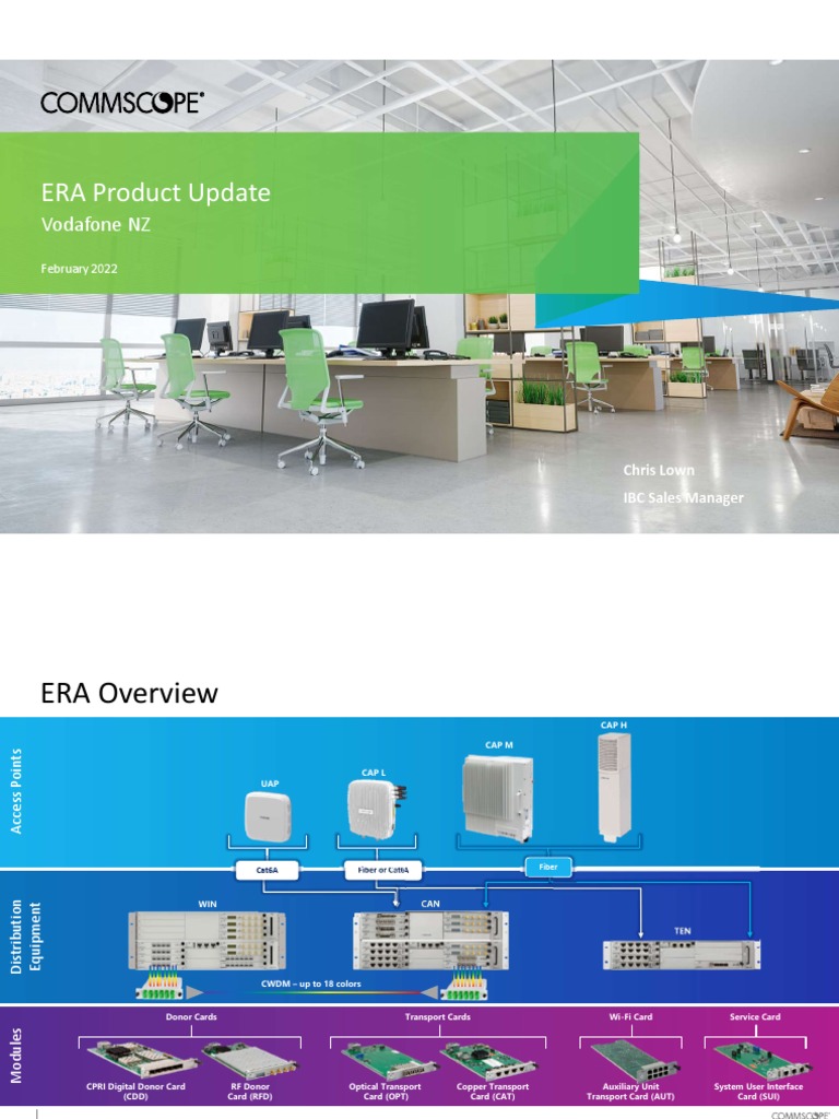CommScope ERA Product Update FEB2022 | PDF | Wavelength Division Multiplexing | Fiber Optic ...
